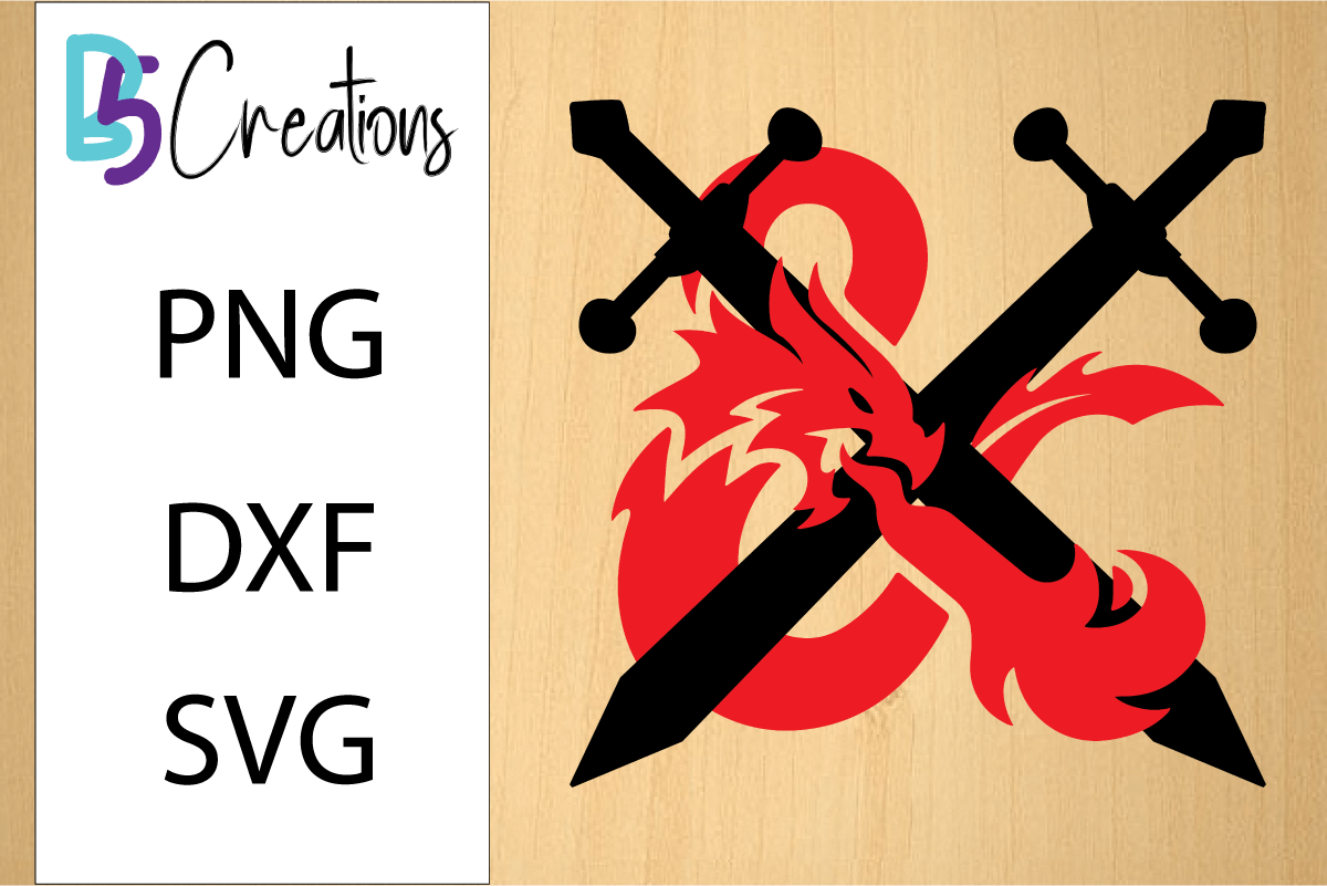Dragon Arms DnD SVG Design - B5 Creations